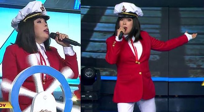 Imitadora de Yola Polastry cantó “Capitán de los 7 mares” en su más ... Imitadora de Yola Polastry cantó “Capitán de los 7 mares” en su más ...