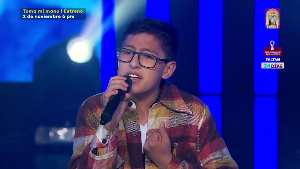 Daniel Ramos impresionó a los entrenadores cantando “Hallelujah”