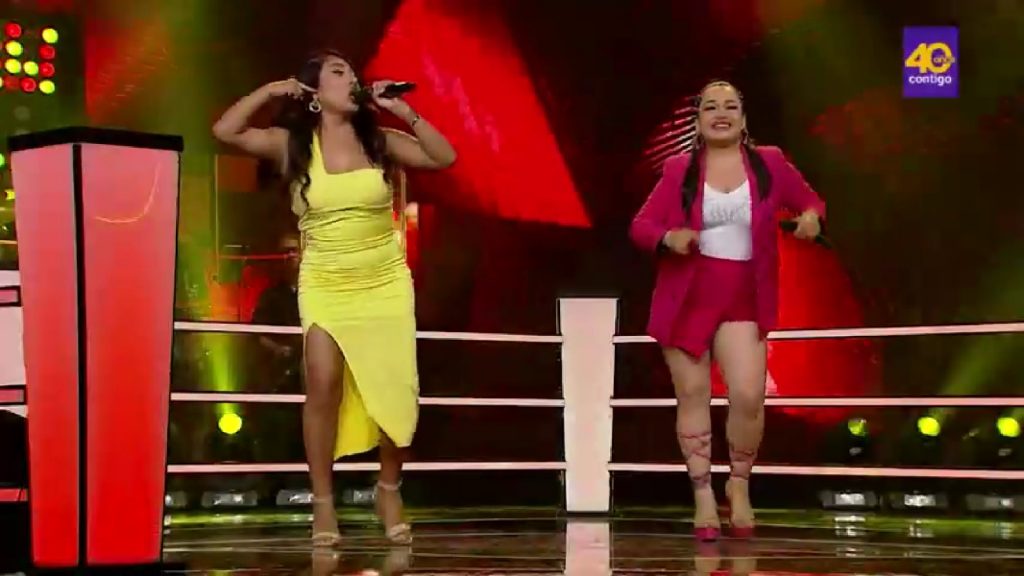 Celima Victoria y Melissa Portilla cantaron ‘Callejón’