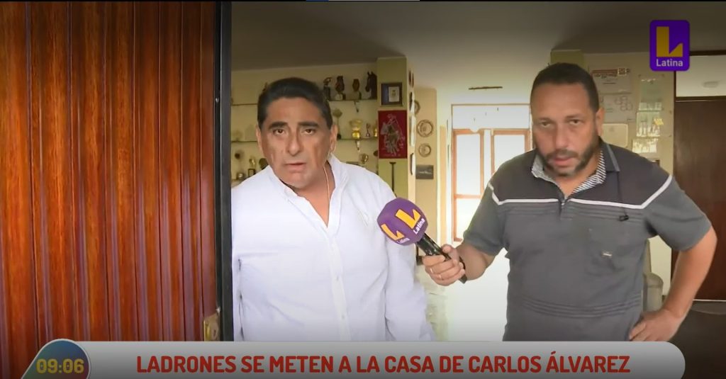 Carlos Álvarez denuncia robo a su casa por segunda vez y se llevaron ...