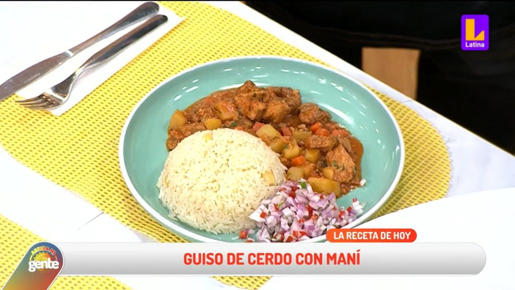 Te enseñamos a preparar un rico guiso de cerdo con maní esta mañana en ...