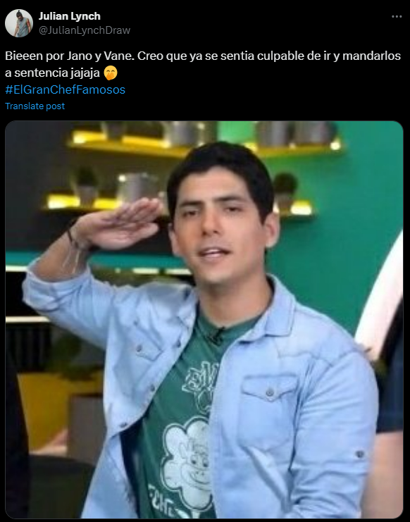 El Gran Chef Famosos: Jano Baca rompe su ¿MALDICIÓN? y salva a Vanessa ...