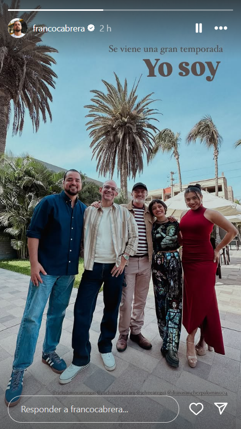 Franco Cabrera sobre el regreso de Yo Soy: “Se viene una gran temporada”